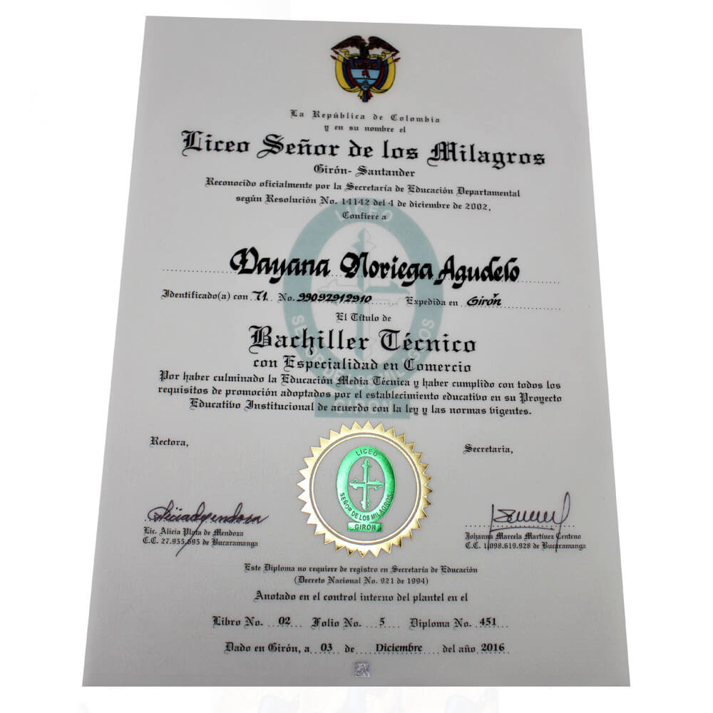 DIPLOMA TIPO G – Organización Azuero